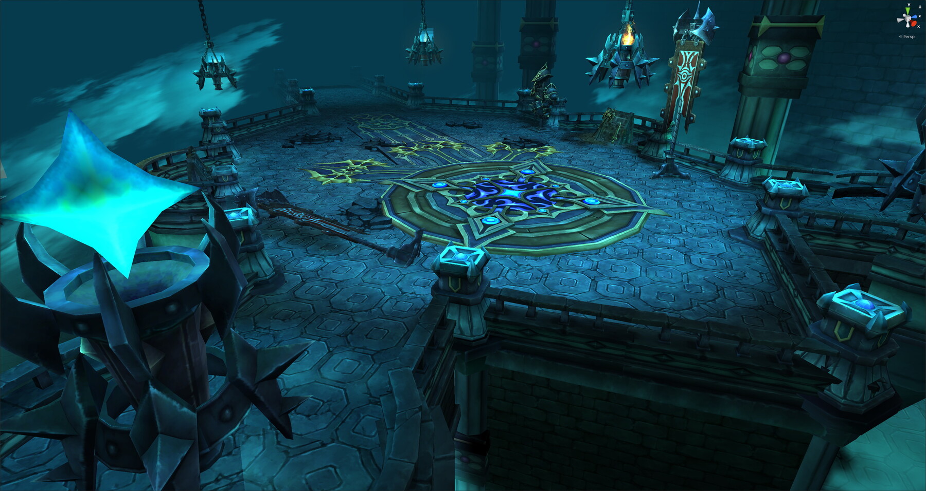 ArtStation - Fantasy Chess RPG Environment - Final Dungeon | Game Assets