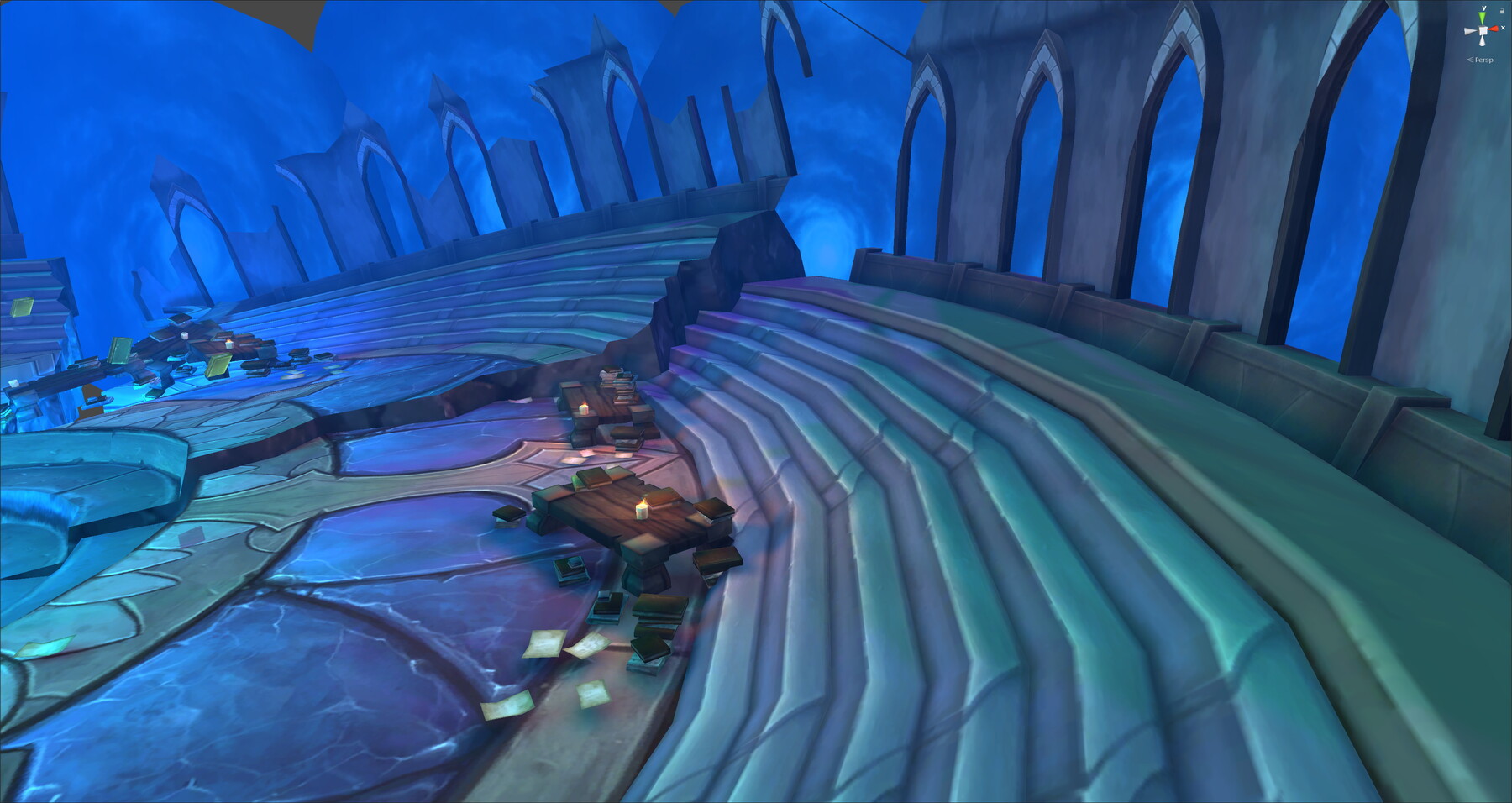 ArtStation - Fantasy Chess RPG Environment - Magic Hall | Game Assets