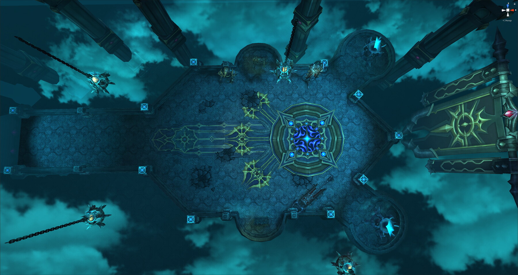 ArtStation - Fantasy Chess RPG Environment - Final Dungeon | Game Assets