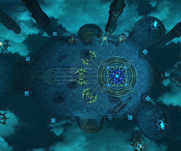 ArtStation - Fantasy Chess RPG Environment - Final Dungeon | Game Assets