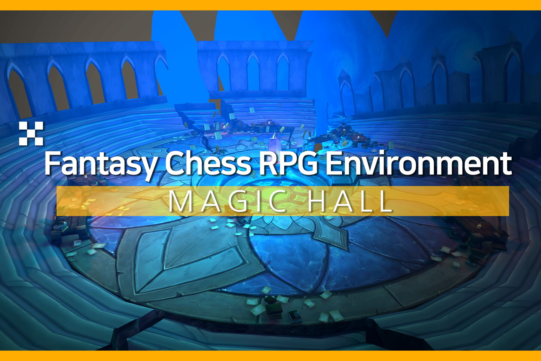 ArtStation - Fantasy Chess RPG Environment - Magic Hall | Game Assets