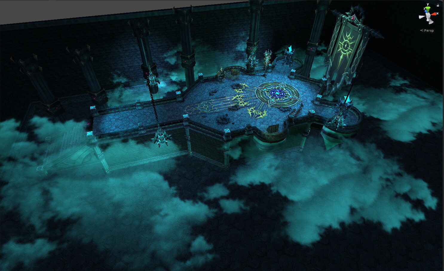 ArtStation - Fantasy Chess RPG Environment - Final Dungeon | Game Assets