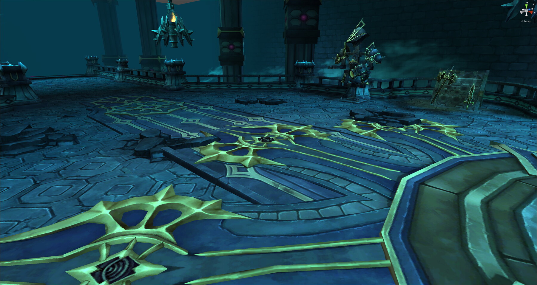 ArtStation - Fantasy Chess RPG Environment - Final Dungeon | Game Assets