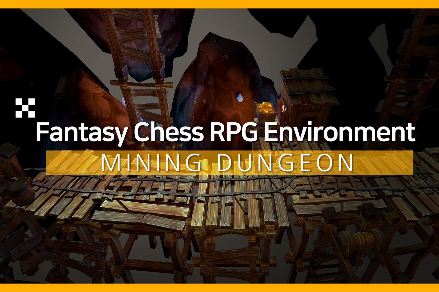 ArtStation - Fantasy Chess RPG Environment - Mining Dungeon | Game Assets