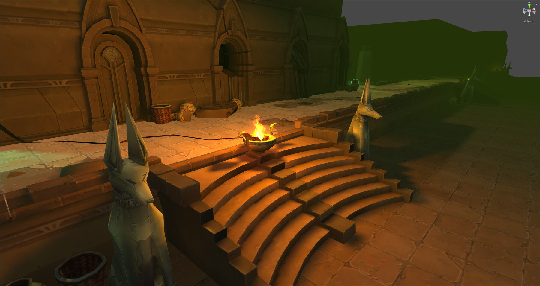 ArtStation - Fantasy Chess RPG Environment - Pyramid Dungeon | Game Assets