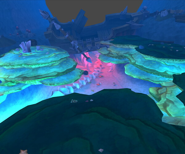 ArtStation - Fantasy Chess RPG Environment - Underwater | Game Assets