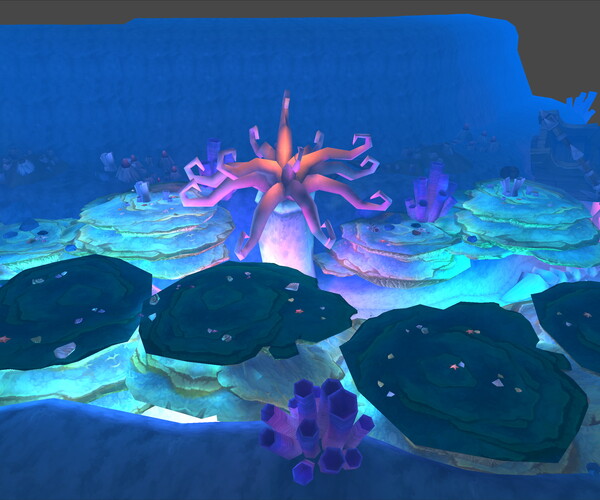 ArtStation - Fantasy Chess RPG Environment - Underwater | Game Assets