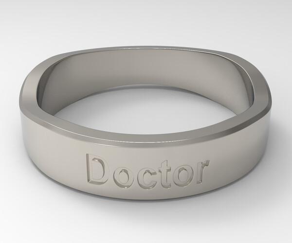ArtStation - Doctor Ring Female Platinum | Resources