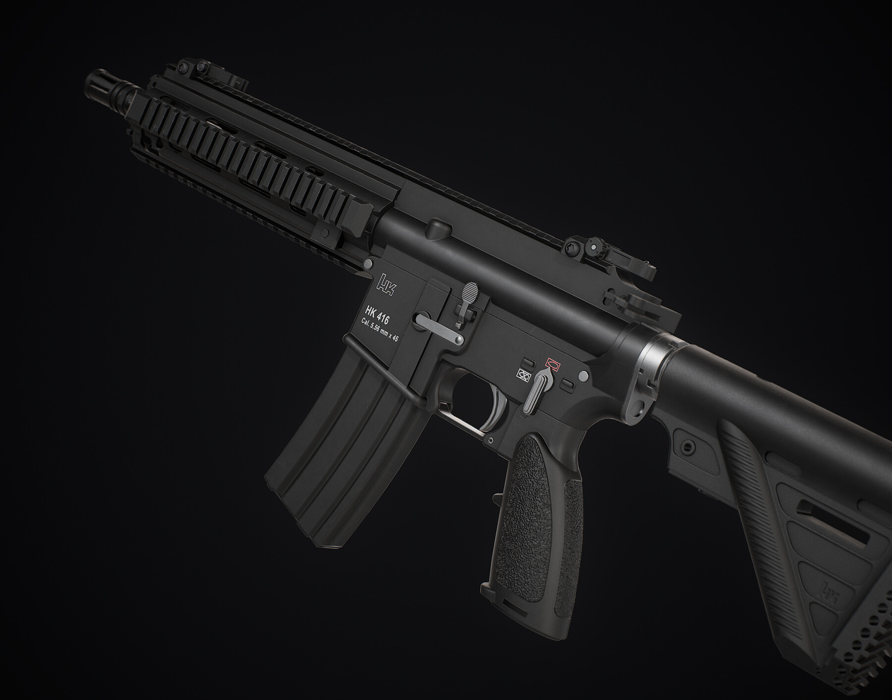 ArtStation - HK416 Modular | Game Assets