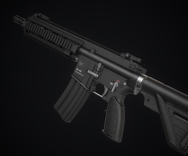 ArtStation - HK416 Modular | Game Assets