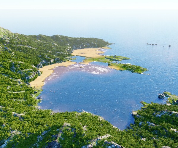 ArtStation - Habitable island | Game Assets