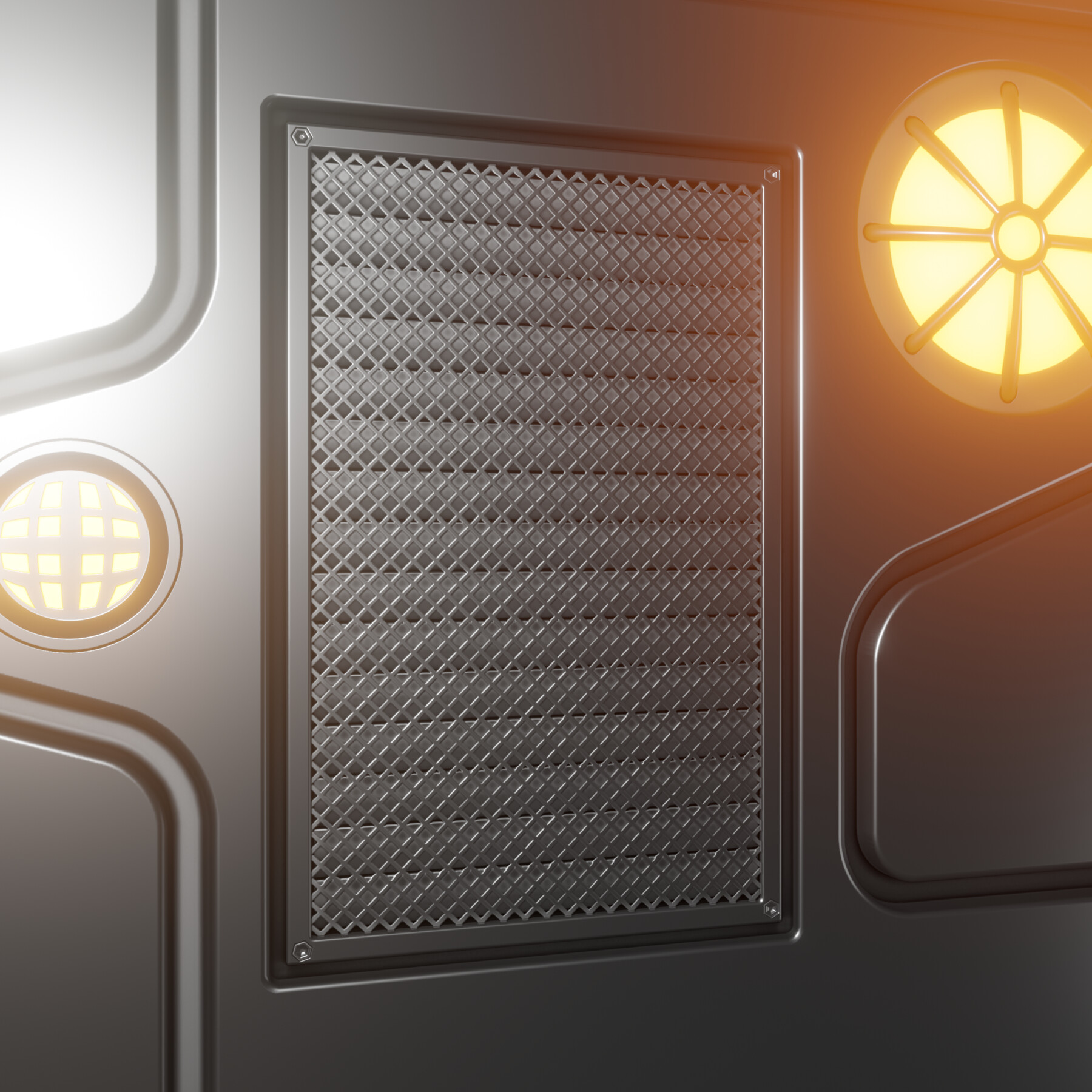 ArtStation - 50 Semi sci-fi hard surface decals pack. Decal Machine 2.5 ...