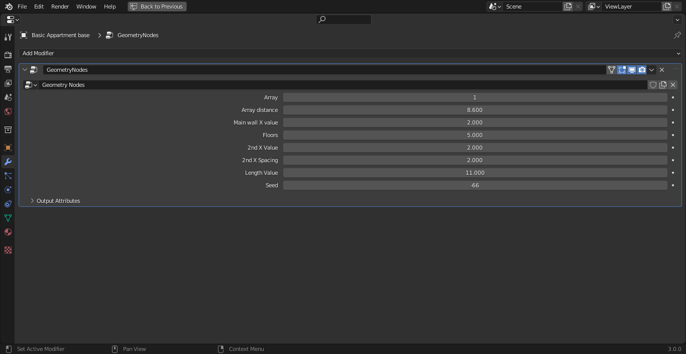 ArtStation - Blender Procedural Building (Kitbash Geonode) | Resources