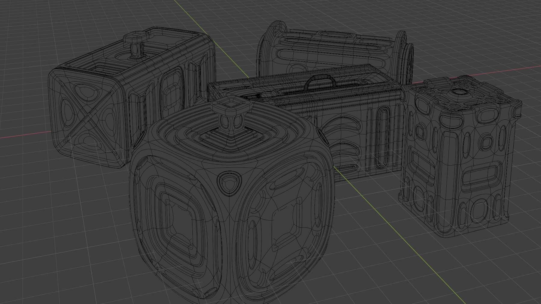 ArtStation - Sci-Fi Containers kit | Resources