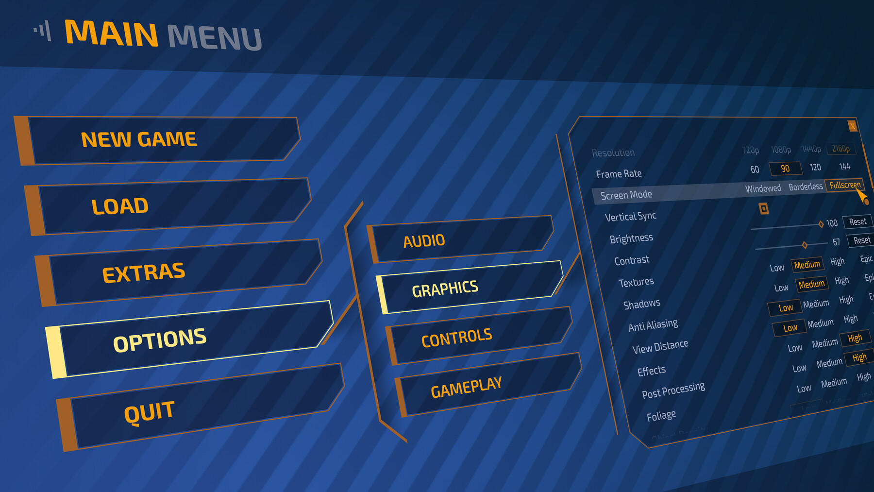 ArtStation - Tech UI - Simple | Game Assets