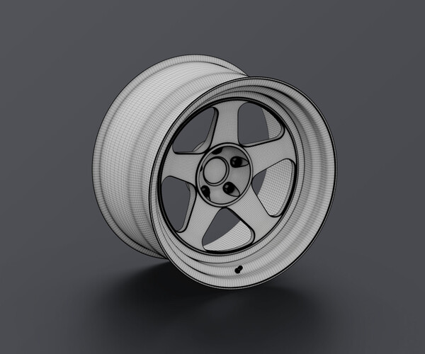 ArtStation - Rotiform ROC-H Hoonigan Rim/Wheel 3D Model | Resources