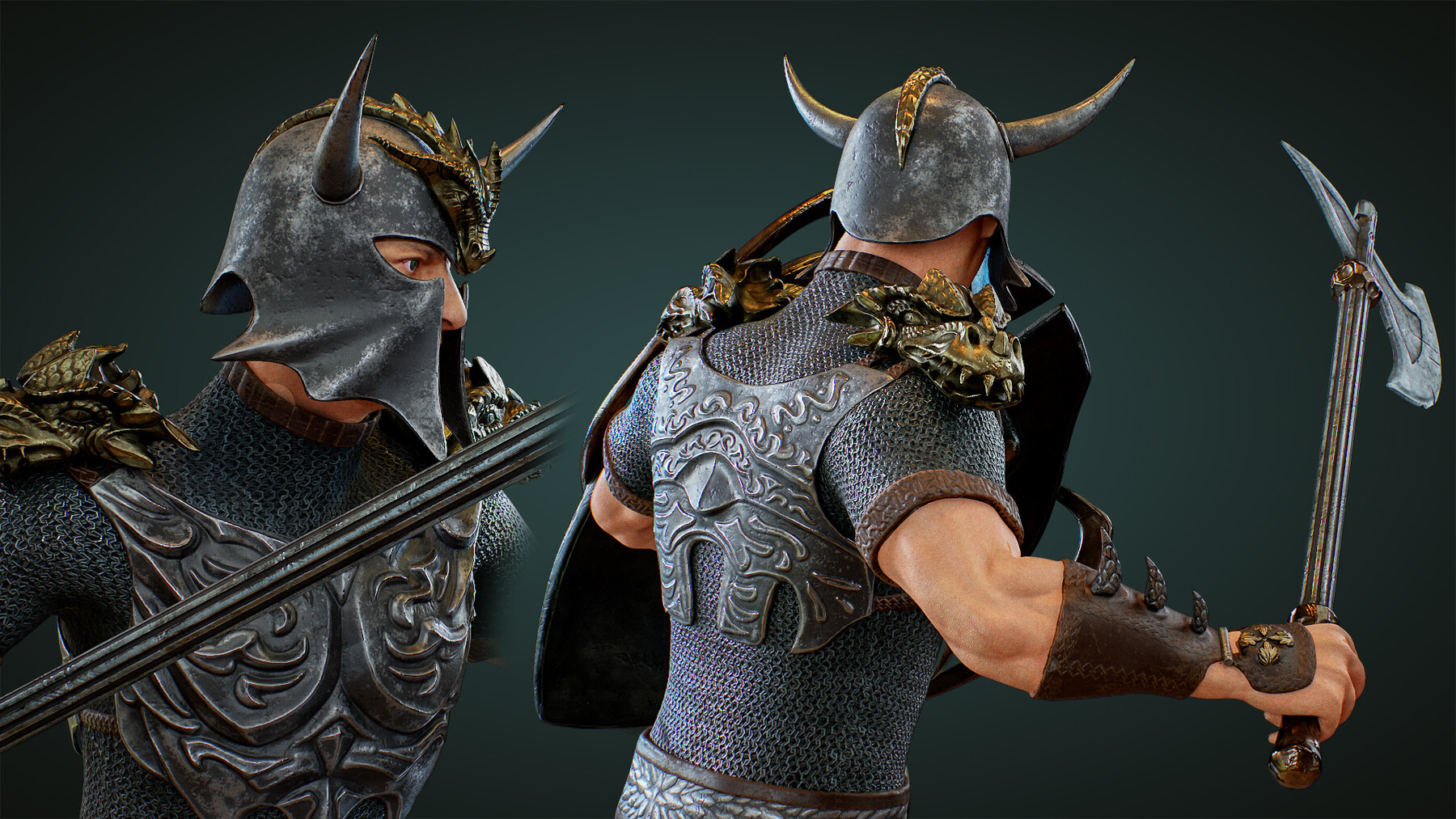 ArtStation - Warrior2 | Game Assets