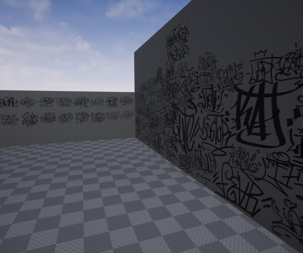 ArtStation - Graffiti Tag Pack Decals | Game Assets