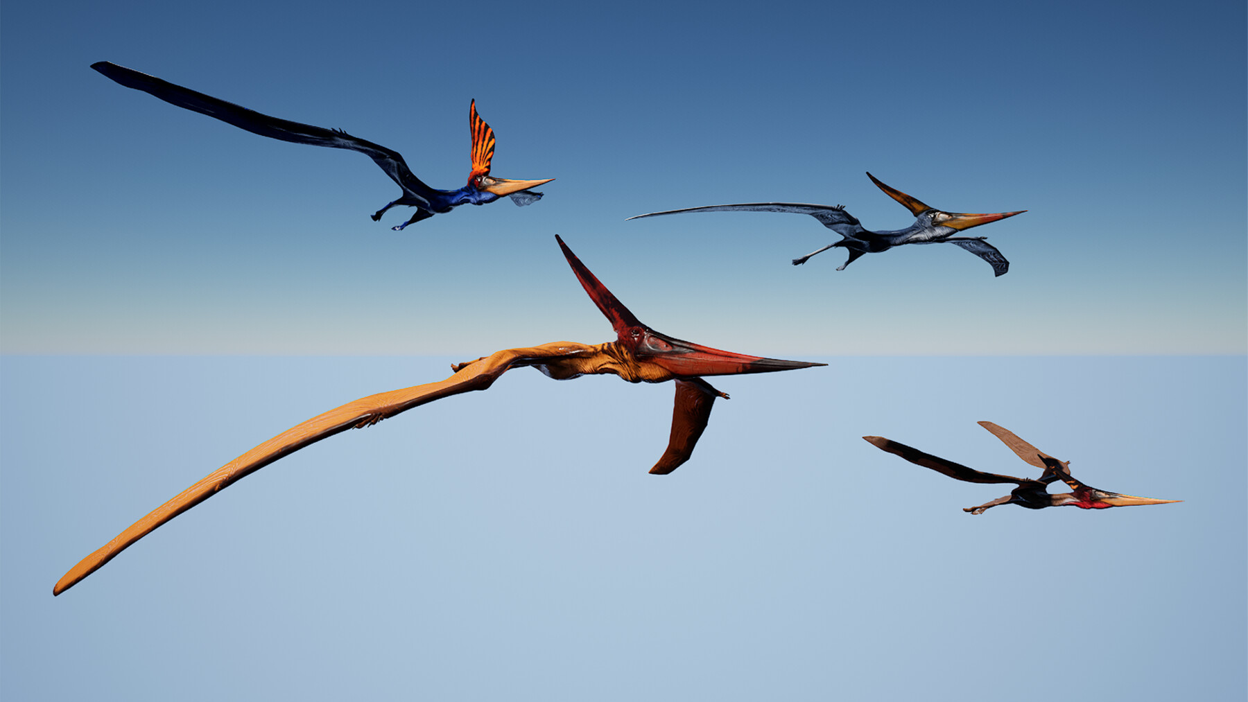 ArtStation - The Pteranodon - Unreal Engine | Game Assets