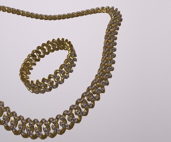 ArtStation - GOLD JEWELRY low-poly PBR | Game Assets