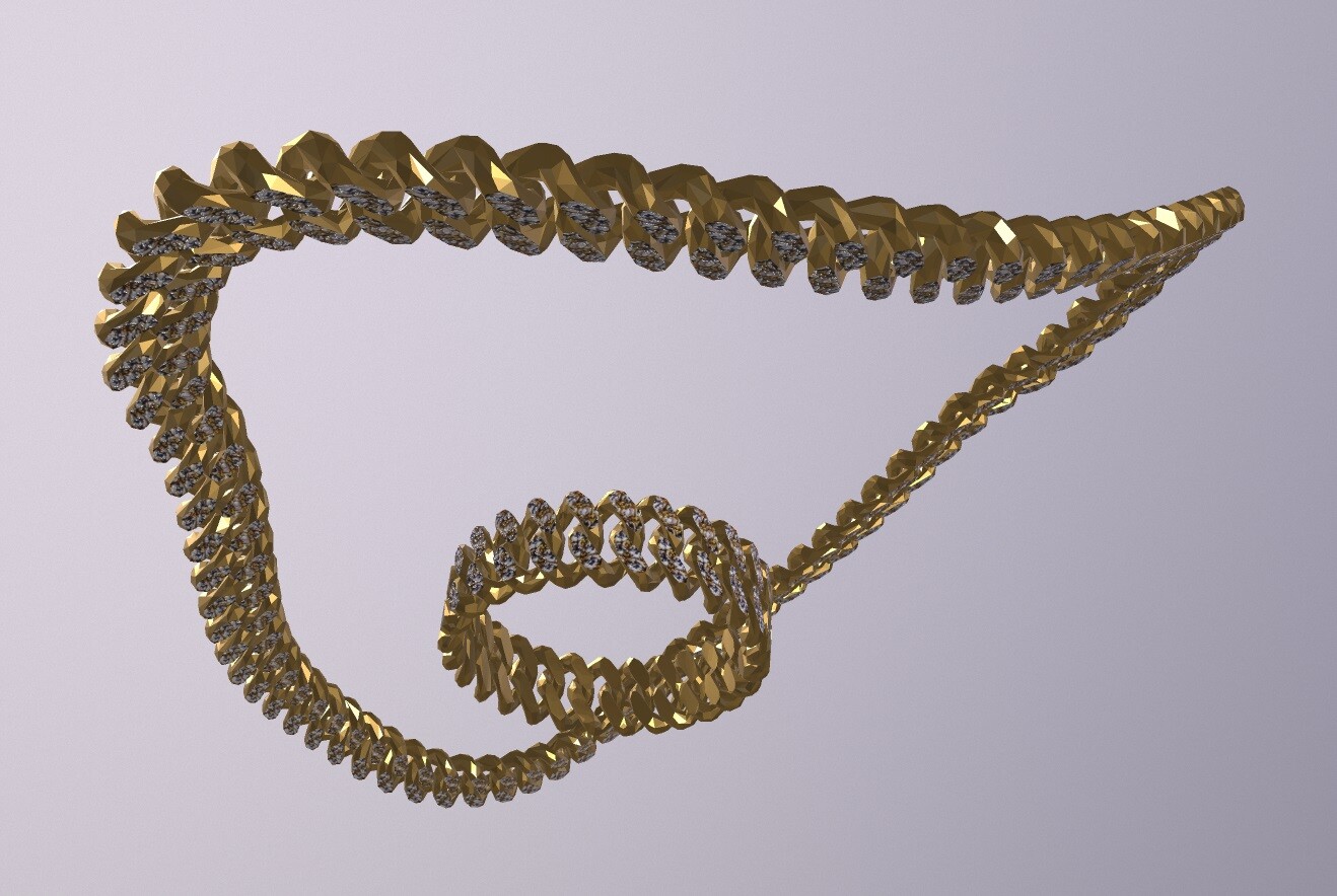 ArtStation - GOLD JEWELRY low-poly PBR | Game Assets