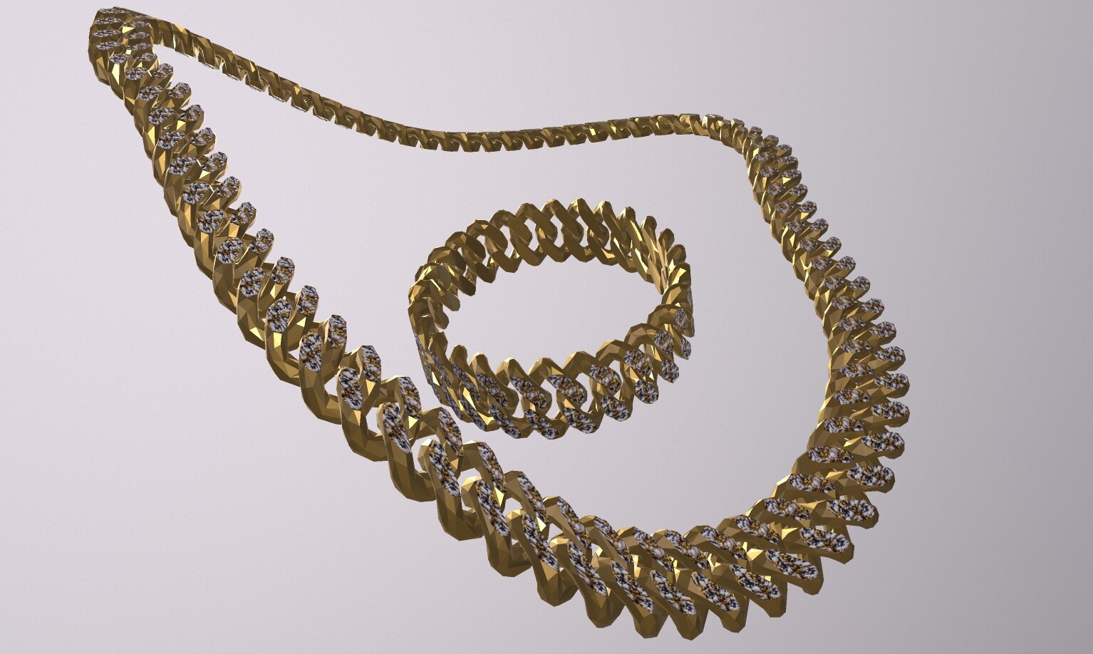 ArtStation - GOLD JEWELRY low-poly PBR | Game Assets