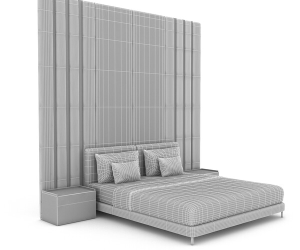 ArtStation - 3d modern bed design 03 | Resources
