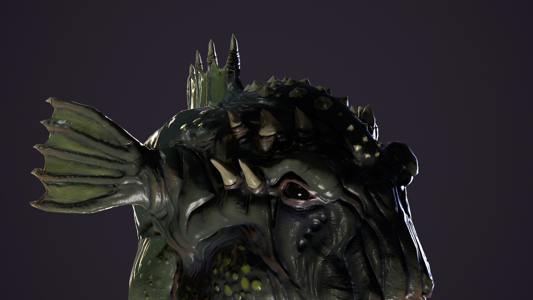 ArtStation - Fish Monster - Gloth | Game Assets