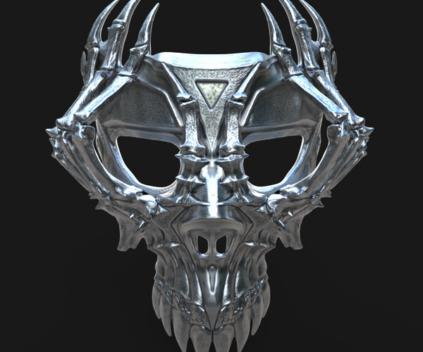 ArtStation - Skull mask | Resources