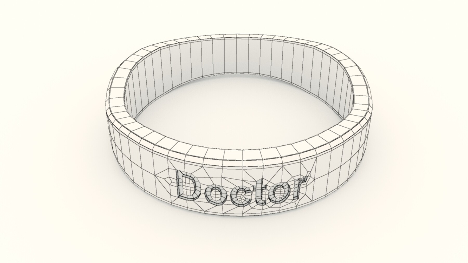 ArtStation - Doctor Ring Female Silver | Resources