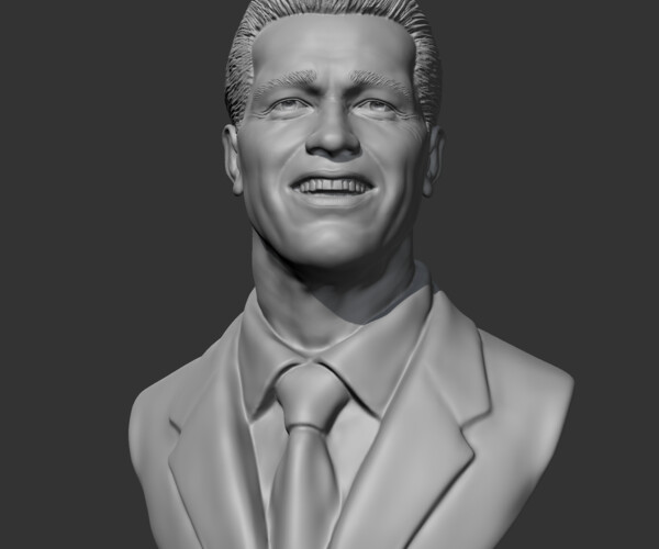ArtStation - Arnold Schwarzenegger 3D print model | Resources