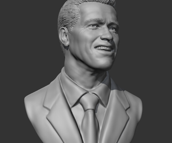 ArtStation - Arnold Schwarzenegger 3D print model | Resources