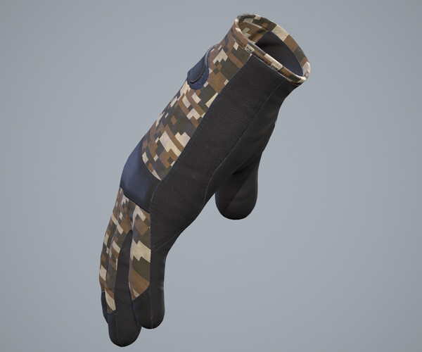ArtStation - Gloves 02 | Game Assets
