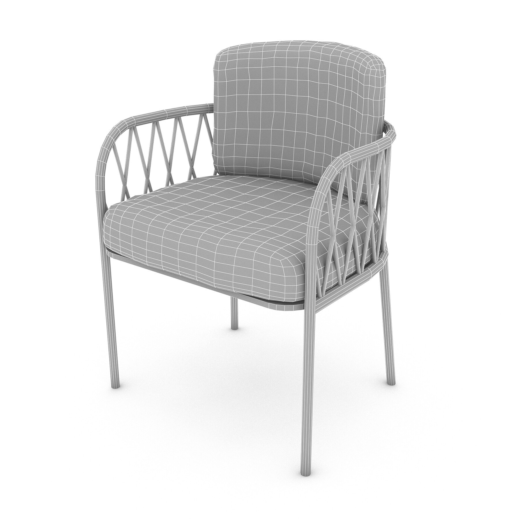 ArtStation - 3D modern metal chair | Resources