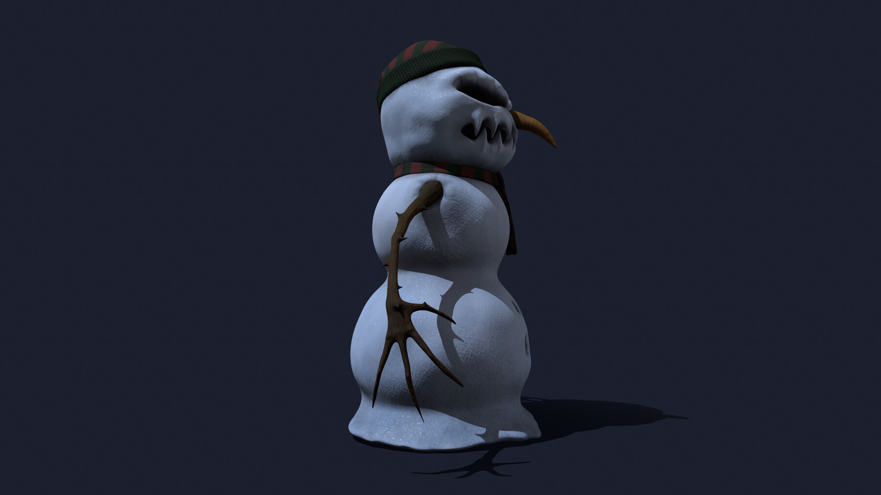 ArtStation - Evil snowman | Resources
