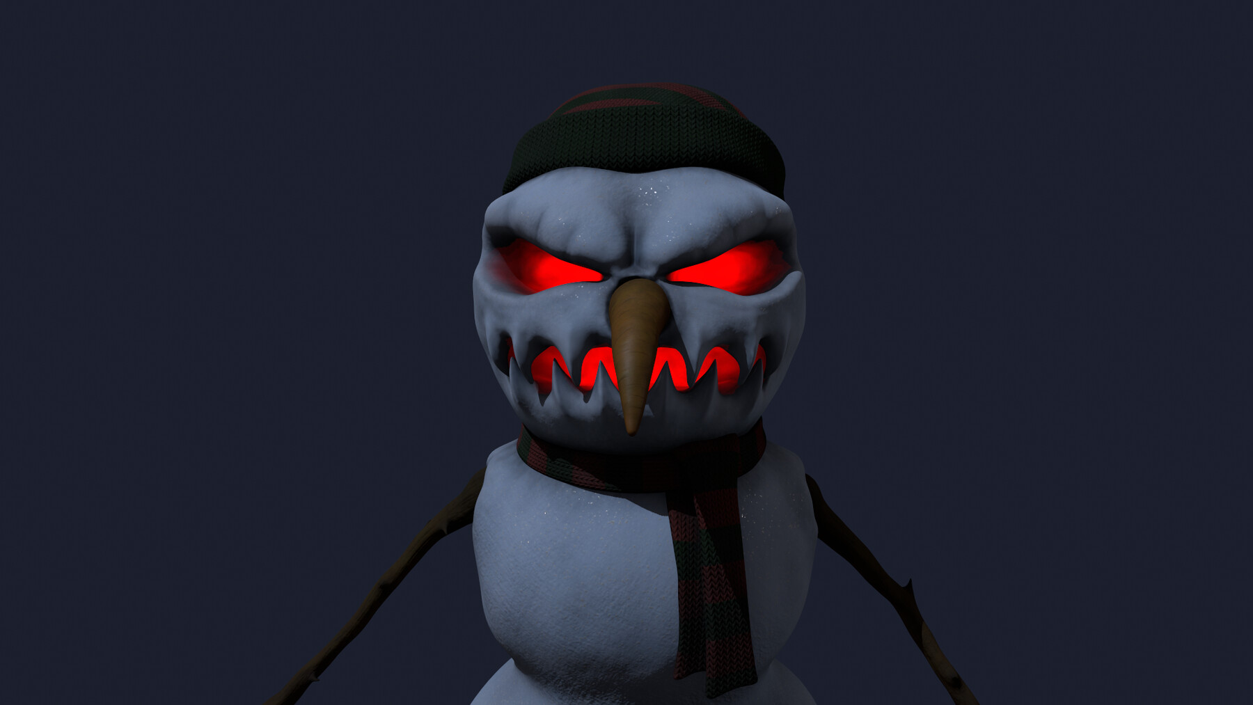 ArtStation - Evil snowman | Resources
