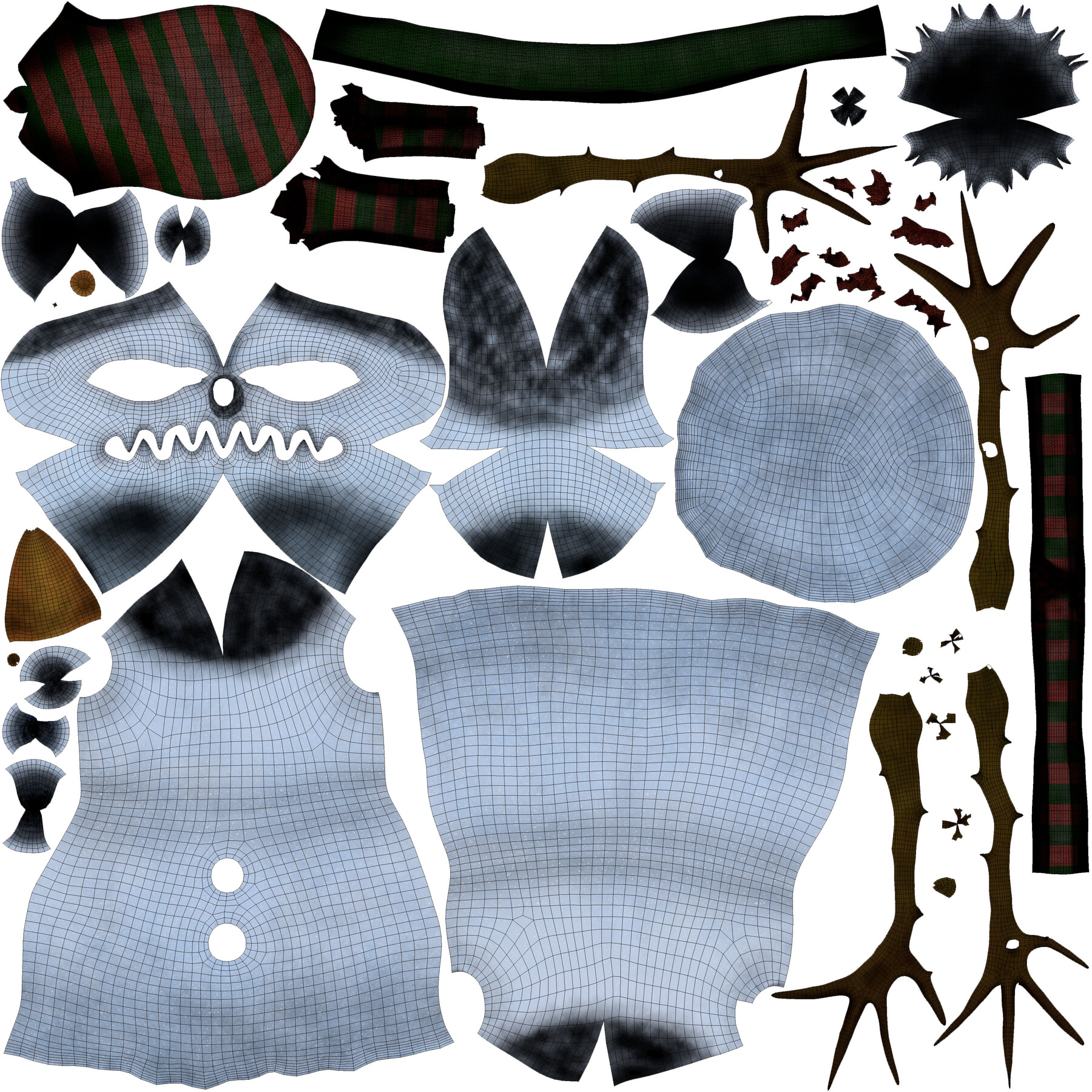 ArtStation - Evil snowman | Resources