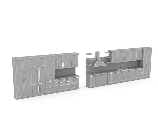 ArtStation - 3d modern kitchen design | Resources