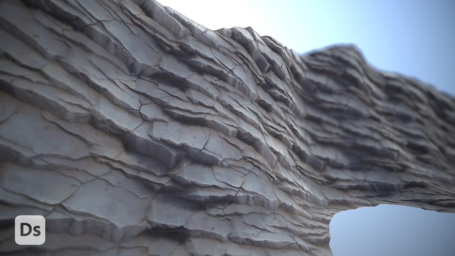 ArtStation - Substance Designer Stylized Rock Sharp Tile Texture ...