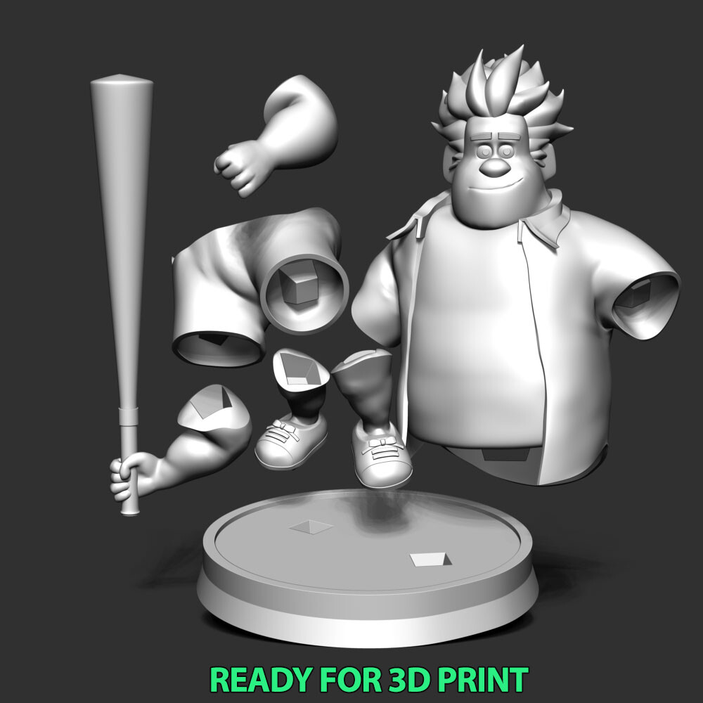 ArtStation - Wreck-It Ralph | Resources