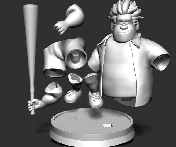 ArtStation - Wreck-It Ralph | Resources