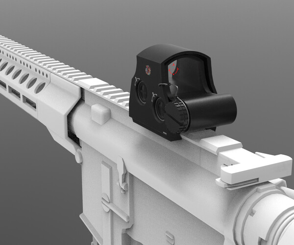 ArtStation - EOtech XPS 3 | Game Assets