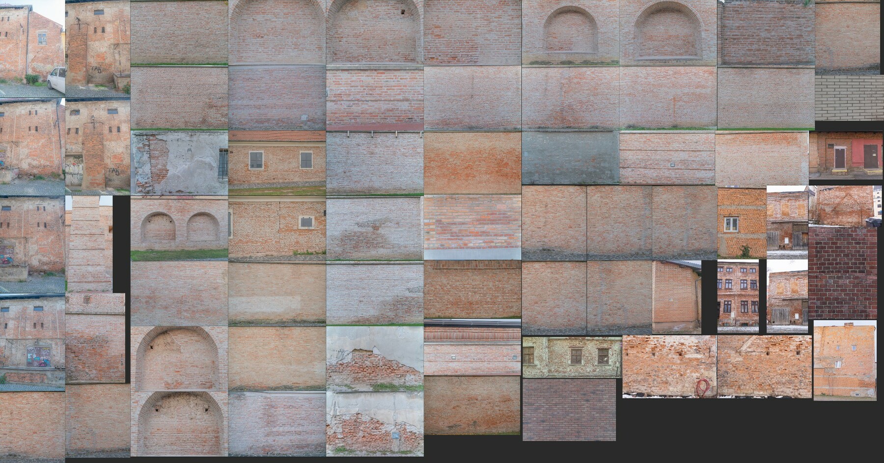 ArtStation - BRICK WALLS, mostly castle walls - 69 HIGH QUALITY photos ...
