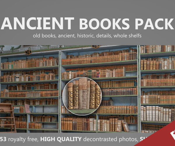 ArtStation - FREE ANCIENT BOOKS - 53 HIGH QUALITY photos | Resources