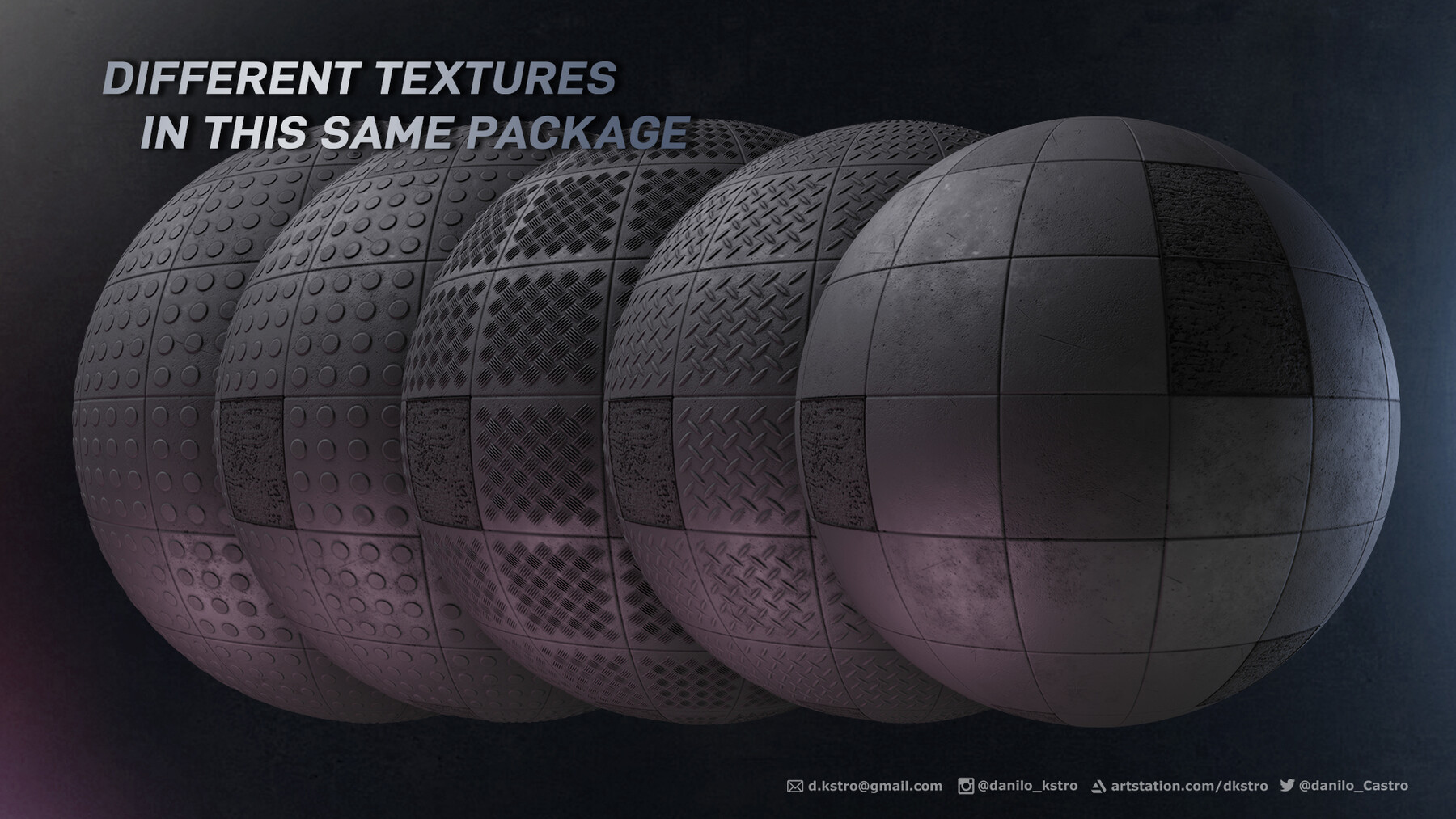 ArtStation - Customizable Rubber Flooring - Procedural Texture | Resources