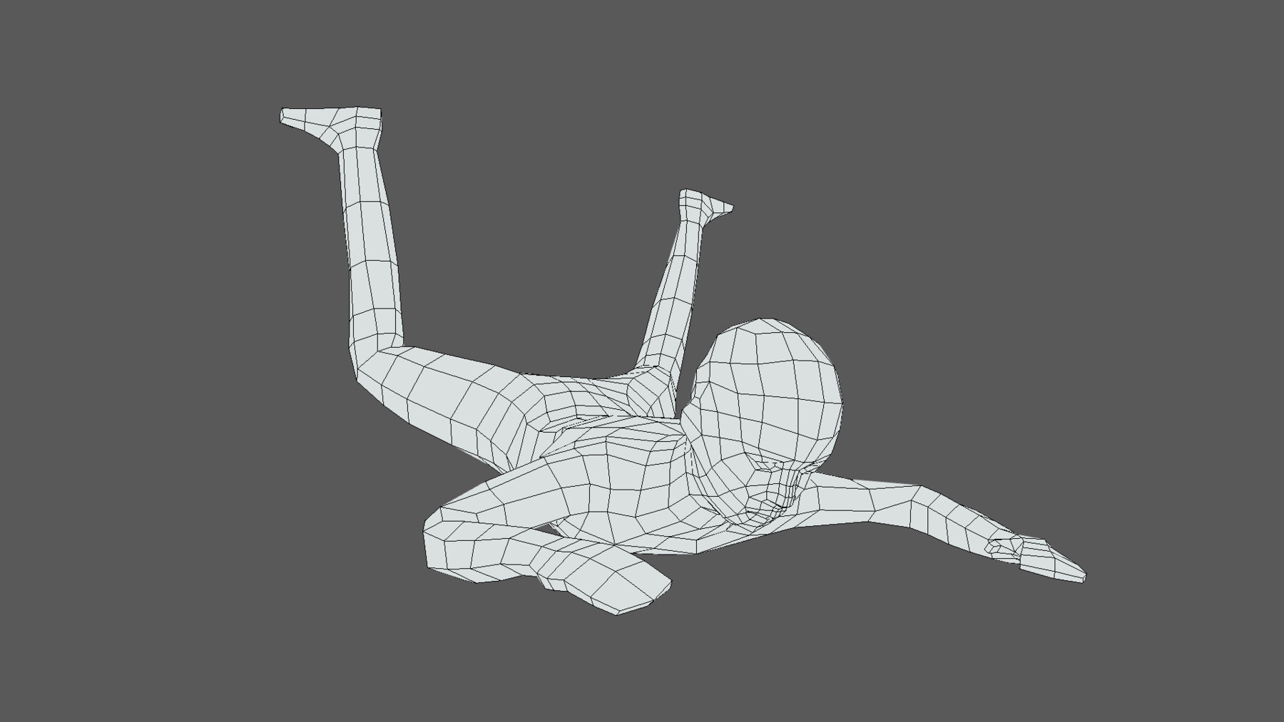 ArtStation - Low Poly Falling Kid | Game Assets