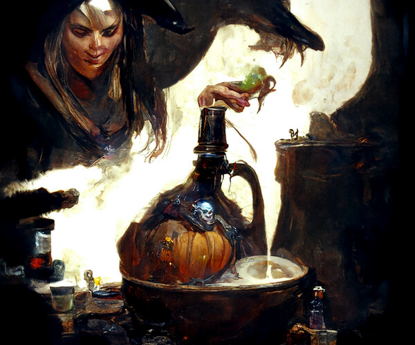 ArtStation - Witches Brew | Artworks