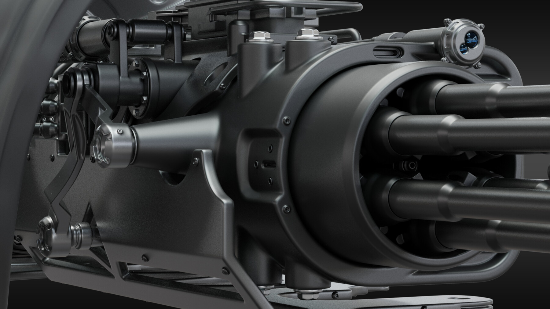 ArtStation - Highpoly Automatic Cannon | Resources