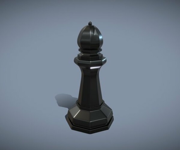 ArtStation - Bishop Chess Coin | Resources