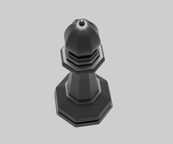 ArtStation - Bishop Chess Coin | Resources